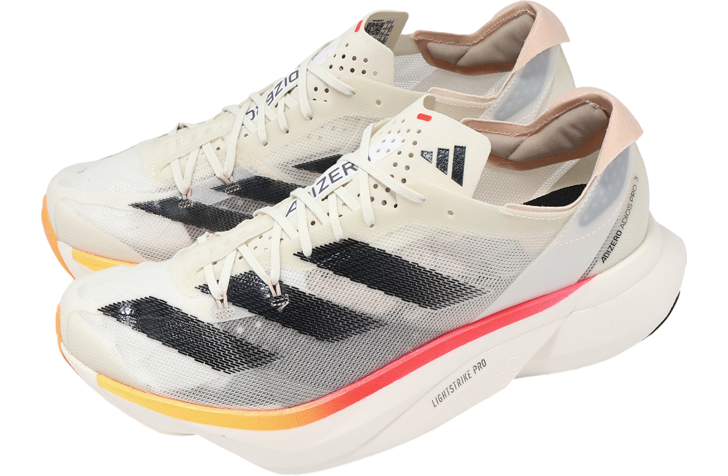 Adidas Adizero Adios PRO 3 M Ivory / Core Black - Mar 2024 - IG6442 ...