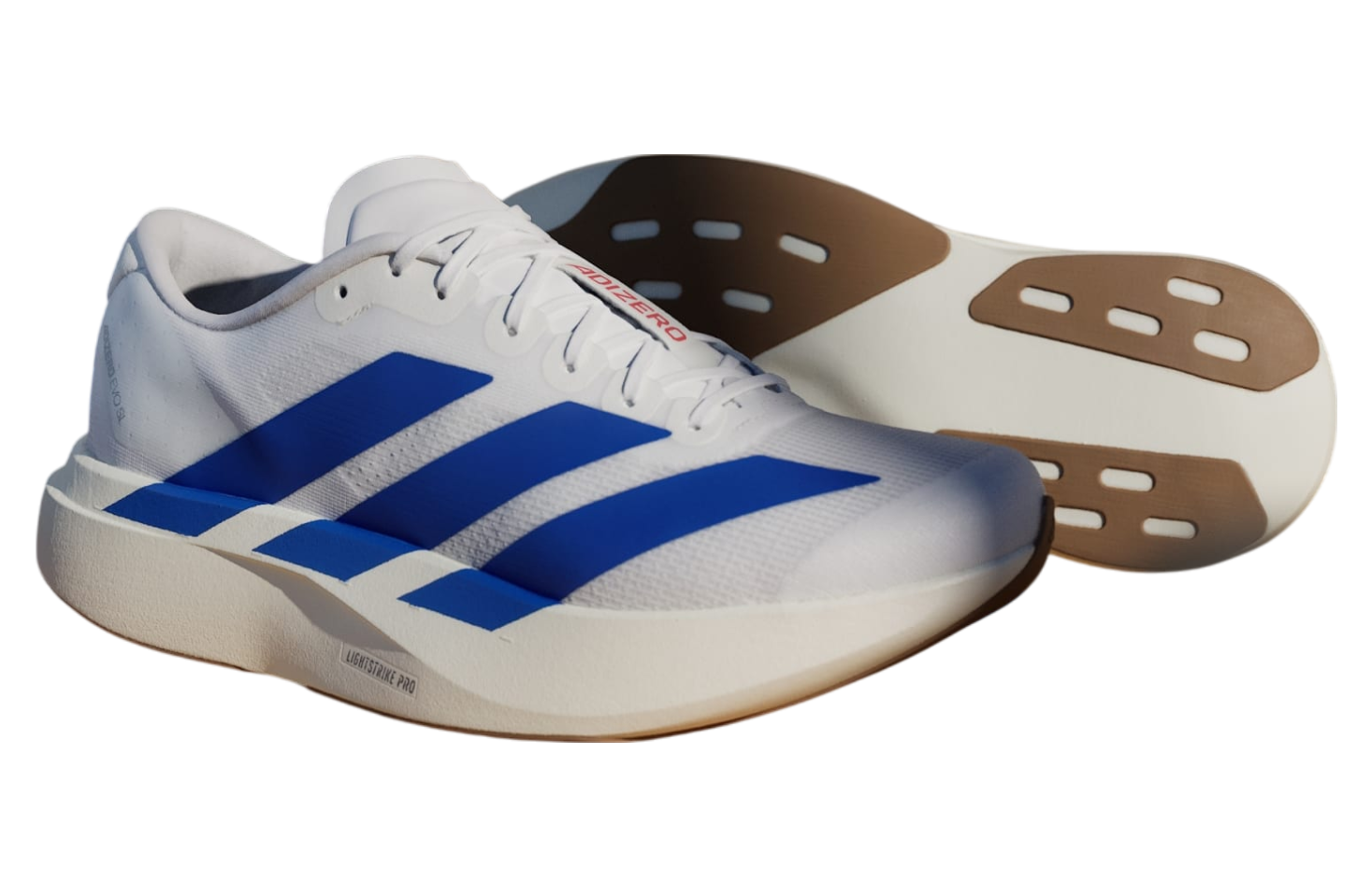 BUY Adidas Adizero Evo SL Cloud White / Royal Blue | Kixify Marketplace