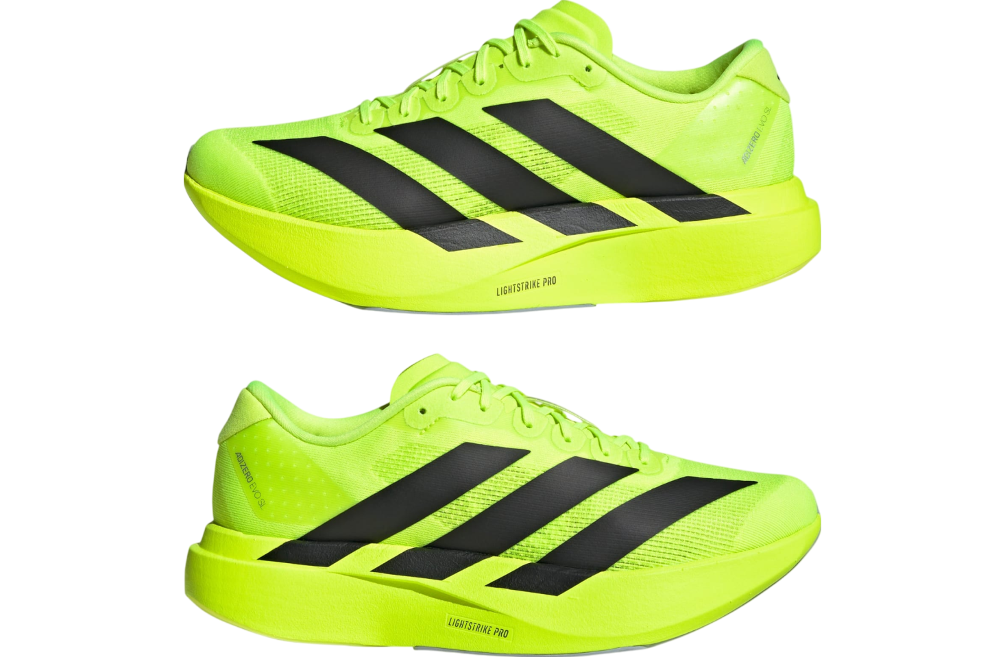 Adidas Adizero Evo SL Lucid Lemon / Core Black - Jan 2025 - JR3416 ...