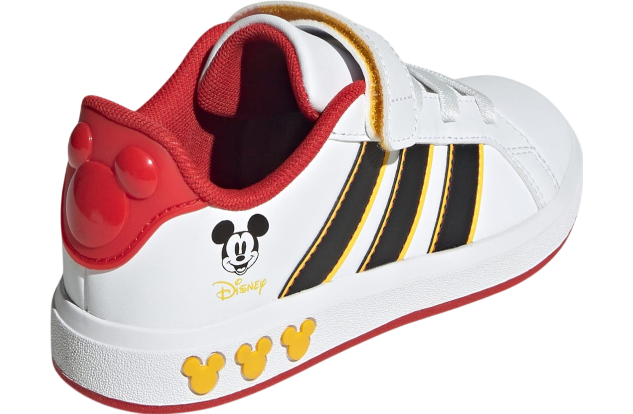 BUY Adidas Disney Mickey Mouse Grand Court GS Cloud White / Core Black ...