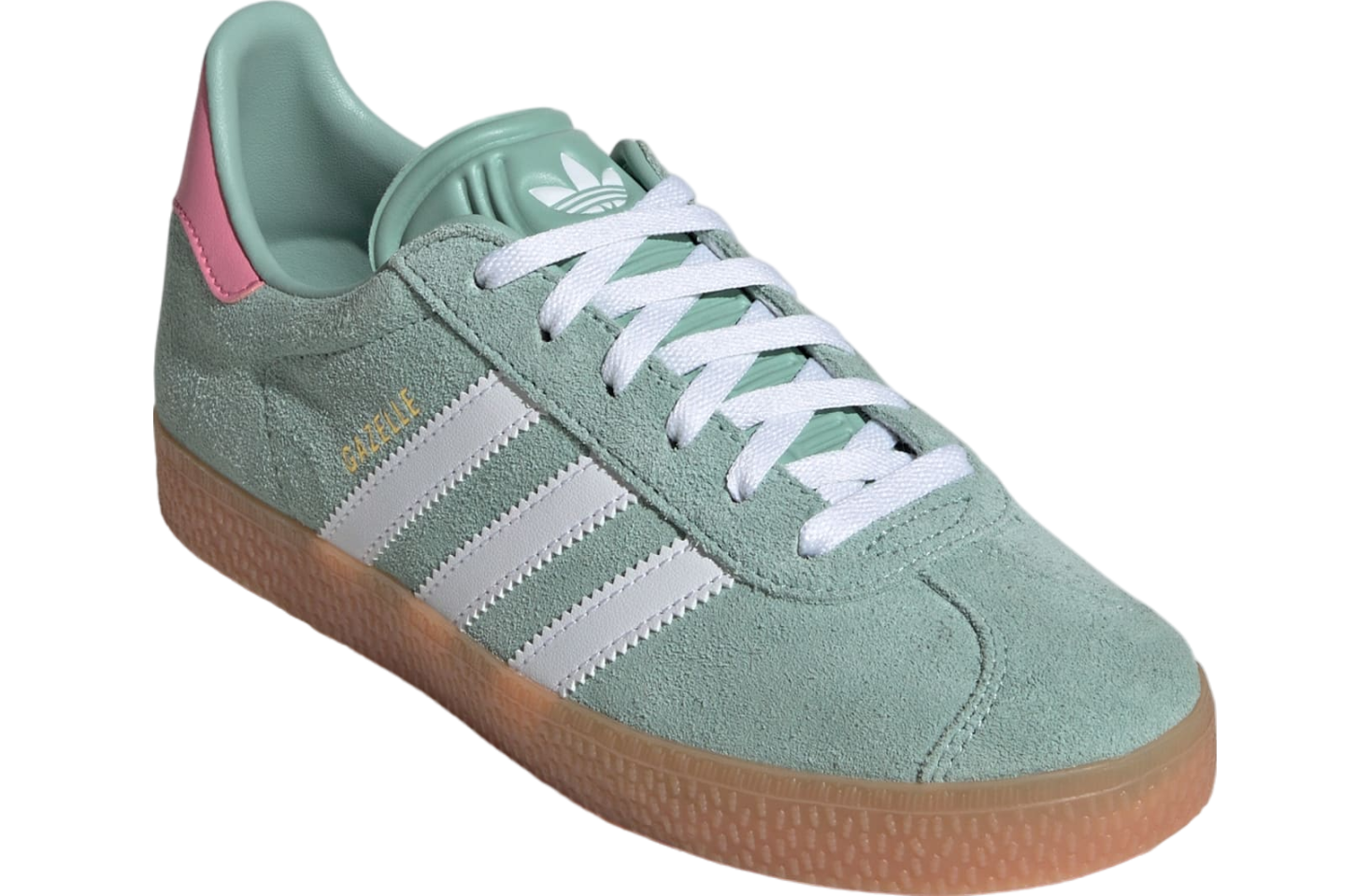 Adidas Gazelle GS Hazy Green / Cloud White - Jul 2024 - IG9152 ...