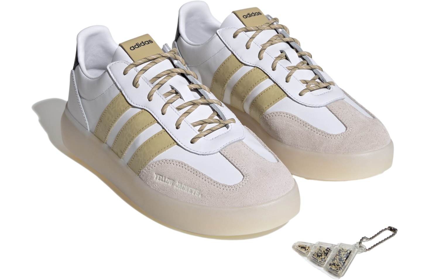 Adidas Georgia Tech Yellow Jackets Barreda Decode Cloud White / Team ...