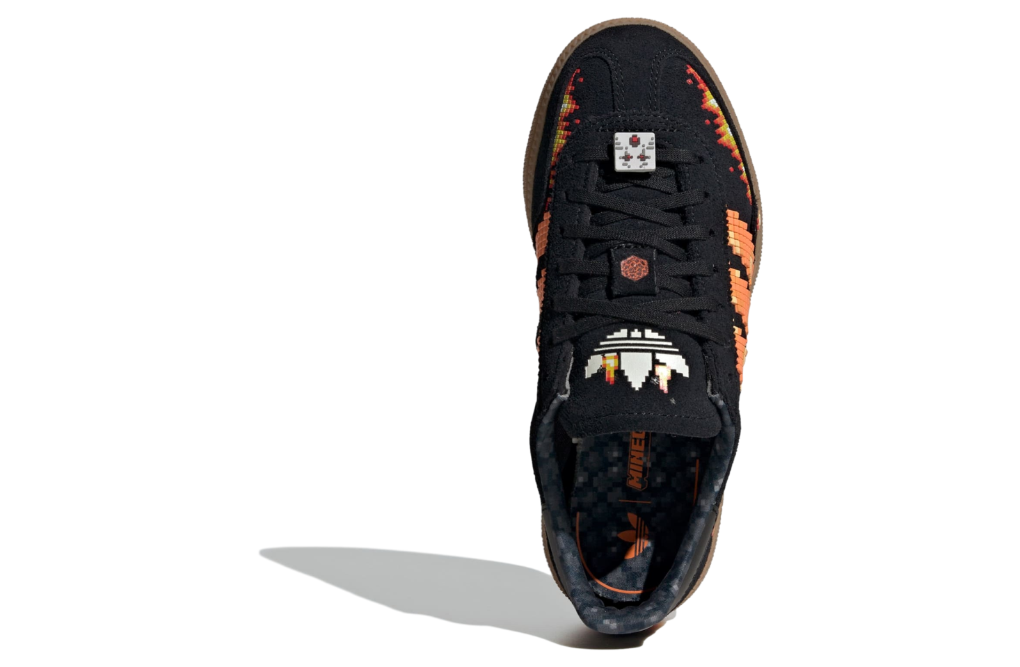 Adidas Minecraft Handball Spezial GS Core Black / Pure Orange - Dec ...