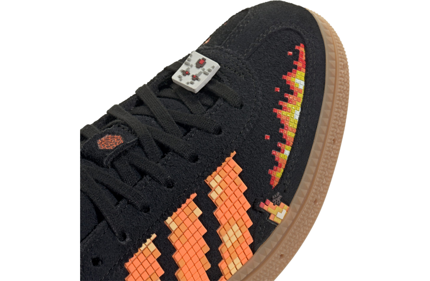 Adidas Minecraft Handball Spezial GS Core Black / Pure Orange - Dec ...