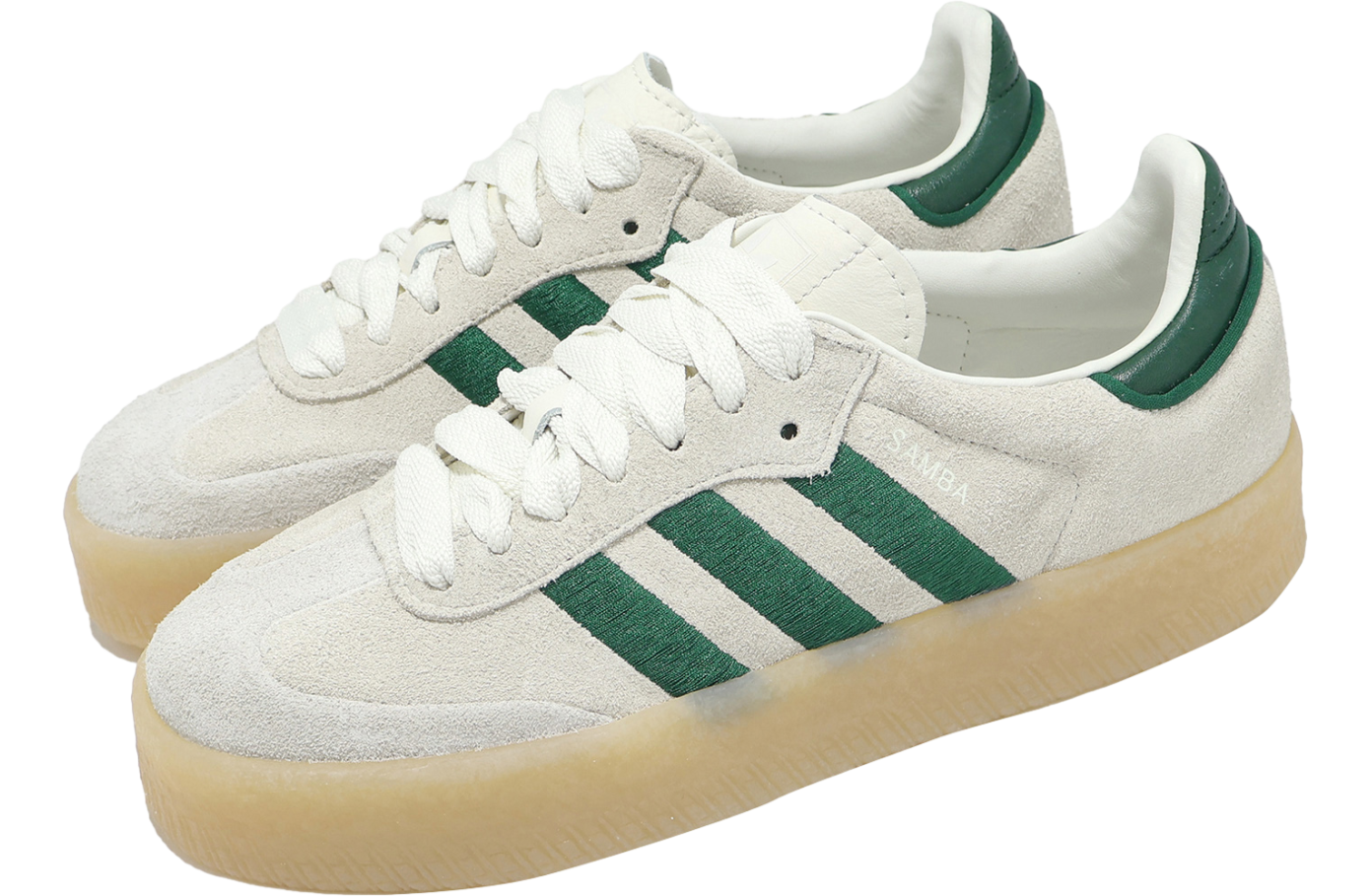 Adidas Sambae W WMNS Off White / Collegiate Green - Dec 2025 - JQ0252 ...