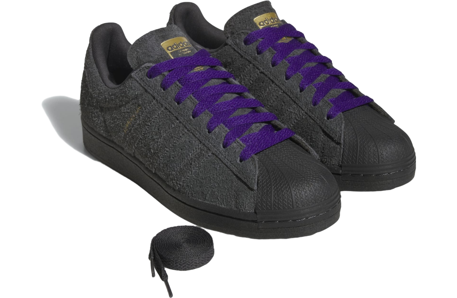 Adidas Superstar Adv Carbon / Collegiate Purple - Aug 2025 - JR7409 ...