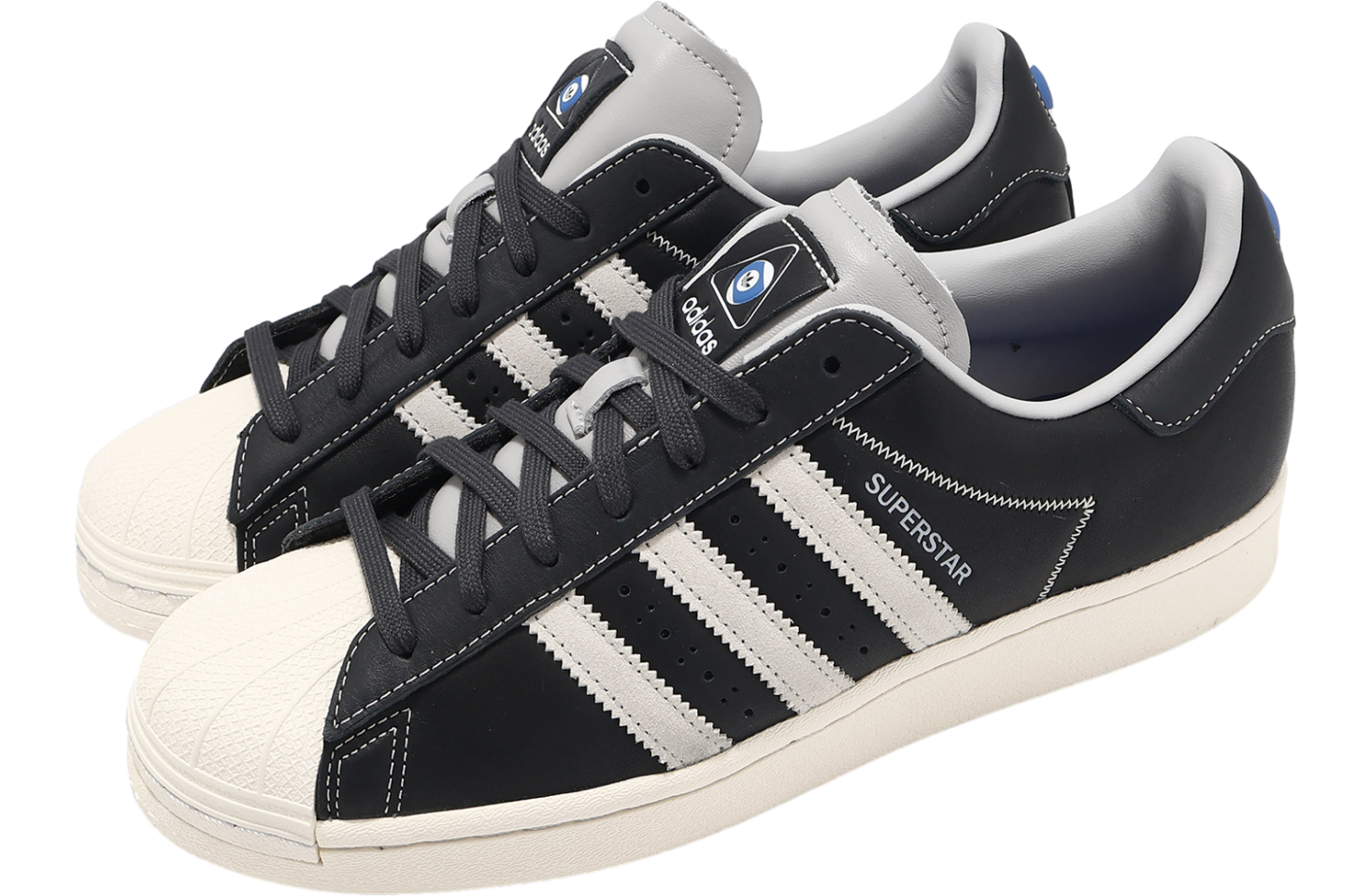 Adidas Superstar Carbon / Chalk White - Jul 2024 - IF1780 - KicksOnFire.com
