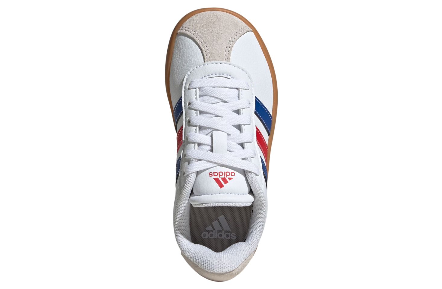 Adidas VL Court 3.0 GS Cloud White / Royal Blue - Jun 2025 - JH8721 ...