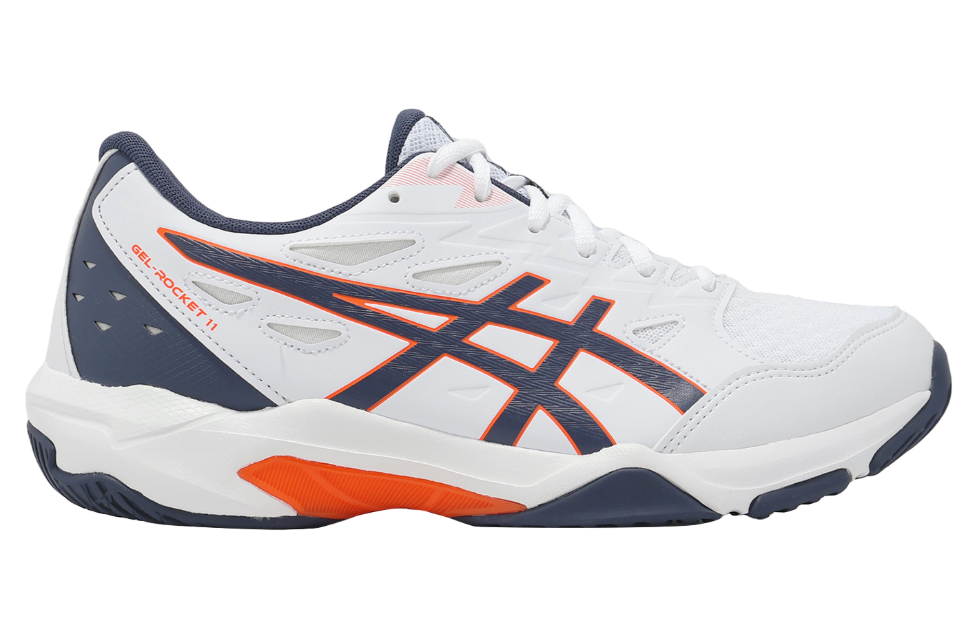 Asics GEL-Rocket 11 2E Wide White / Indigo Fog - Jan 2025