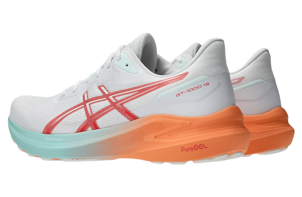 Asics GT-1000 13 White / Coral Reef - Jan 2025 - 1011B858-101 ...