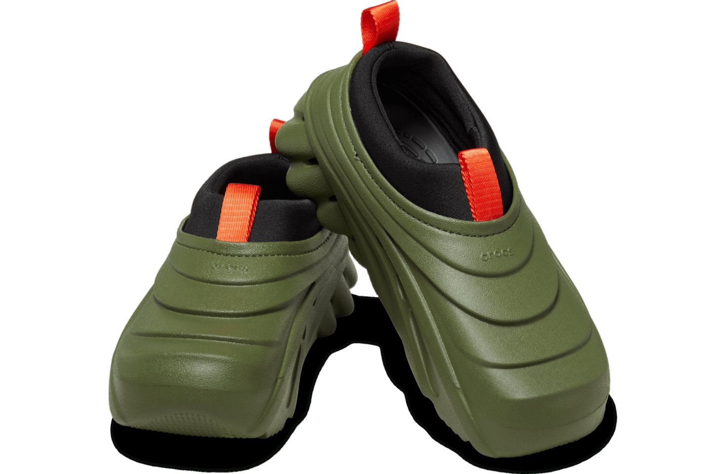 Crocs Echo Storm Army Green - Aug 2023 - 209414-309 - KicksOnFire.com