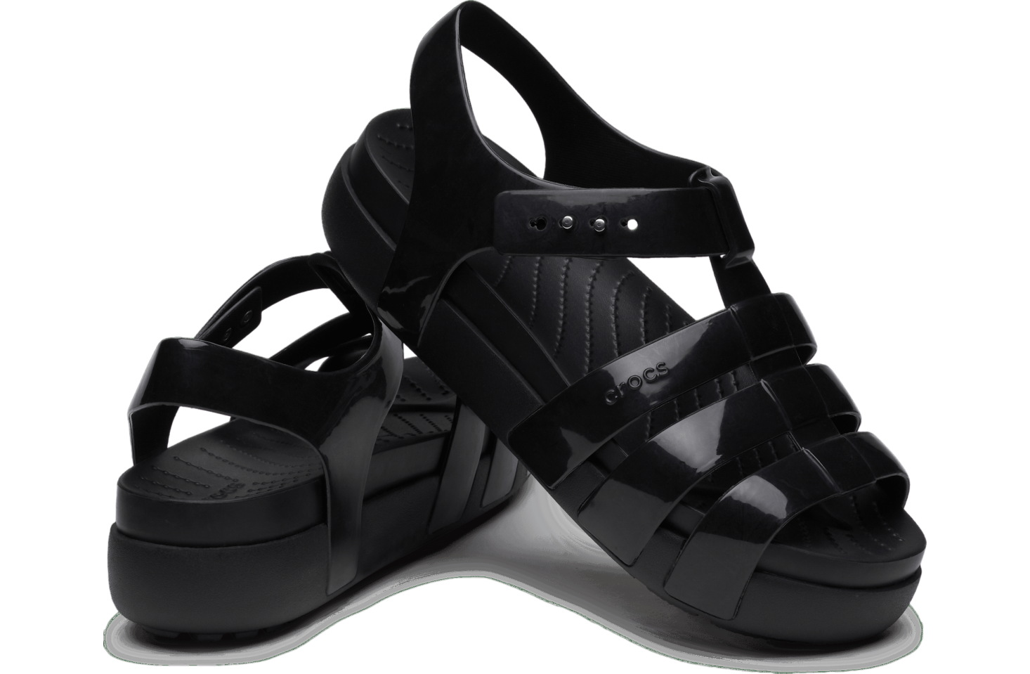 Crocs Splash Glossy Fisherman WMNS Black - Feb 2024 - 209267-060 ...