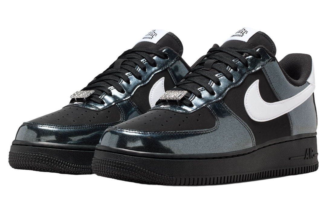 Nike Air Force 1 Low Glam Rock Black / White - Jan 2026 - IB6843-001 ...