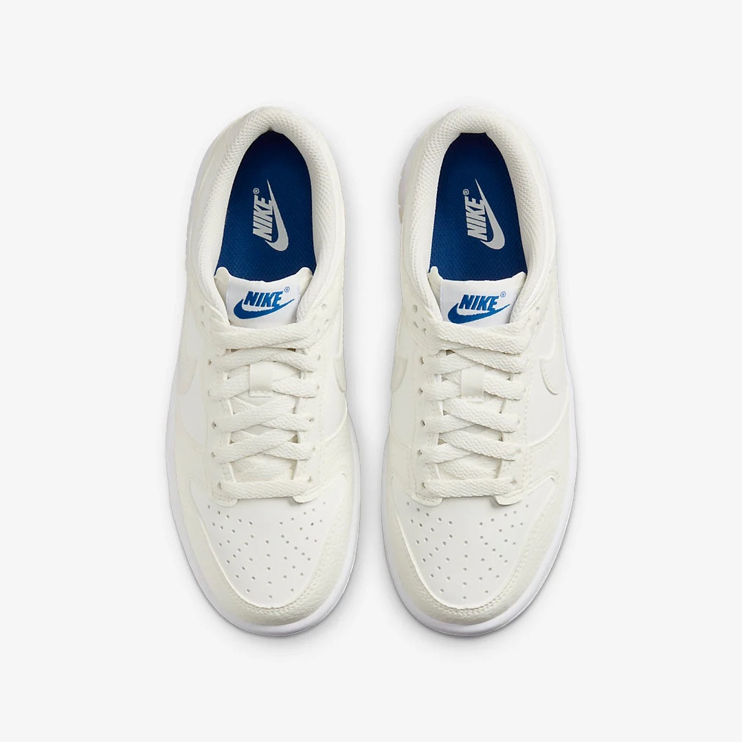 Nike Dunk Low GS Sail/Blue FV7472-100 - KicksOnFire.com