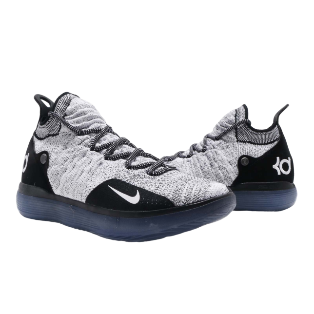 Nike Zoom KD11 EP Black / White AO2605006 - KicksOnFire.com