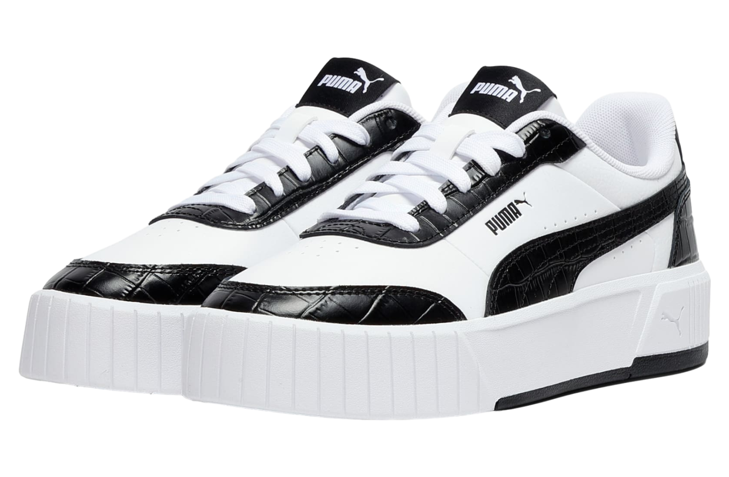 Puma Carina Mia Croc WMNS White / Black - Oct 2025 - 405698-01 ...
