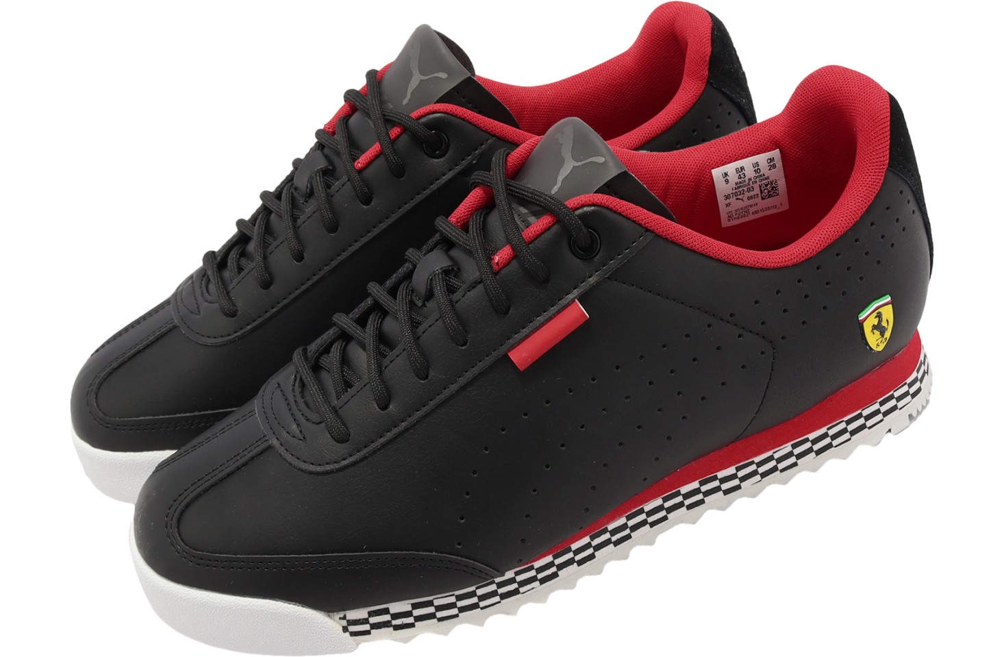 Puma Ferrari Roma Via Pert Black / White - Jun 2023 - 30703203 ...