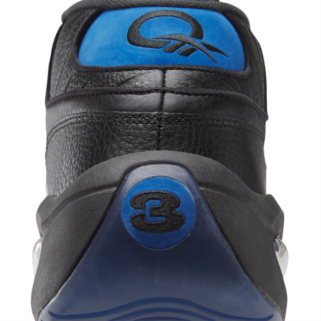 Reebok Question Mid Black & Blue - Aug 2023 - 100033164 - KicksOnFire.com