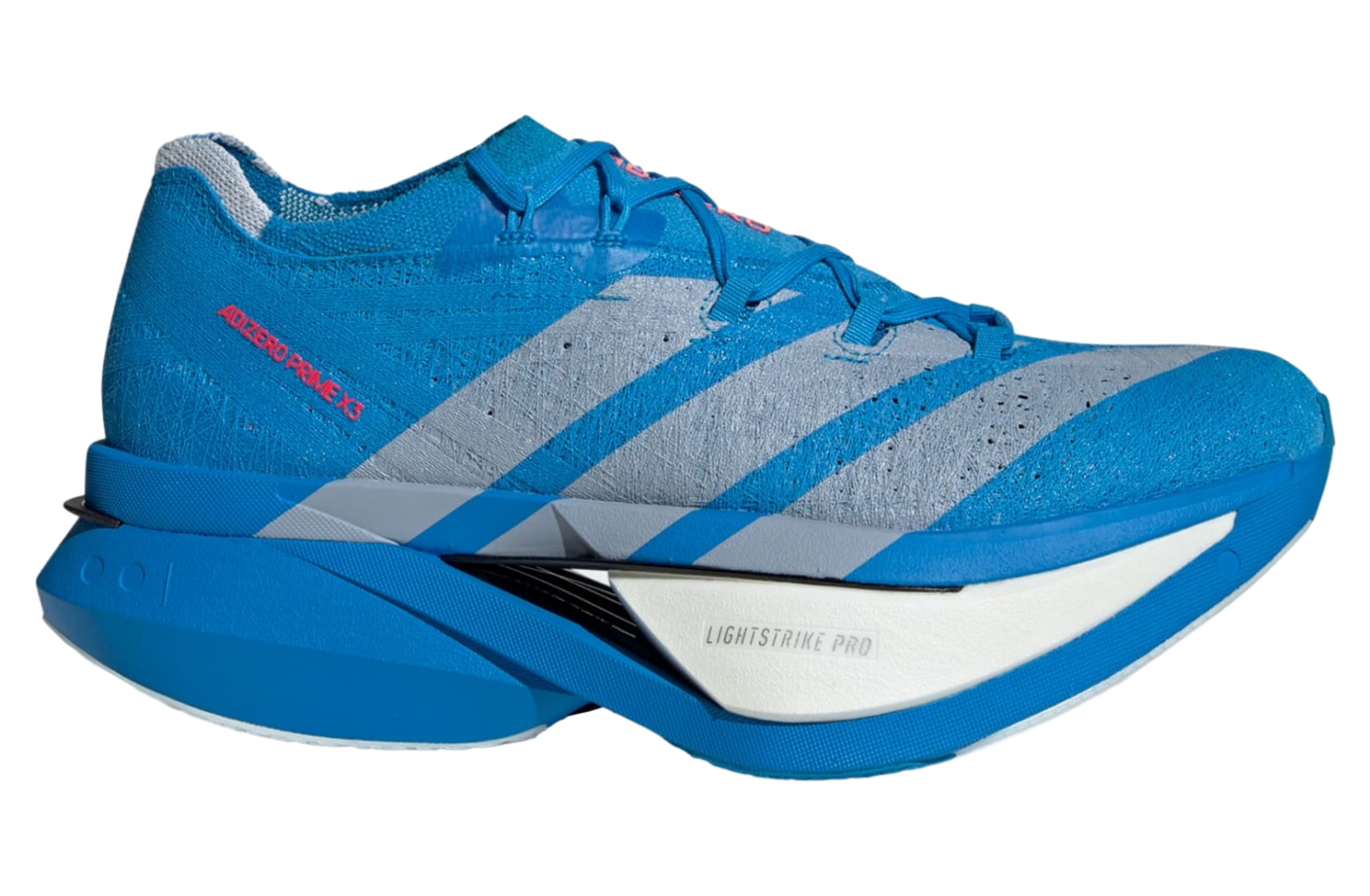 Adidas Adizero Prime X3 Strung Solar Blue / Silver Metallic - Dec 2025 ...