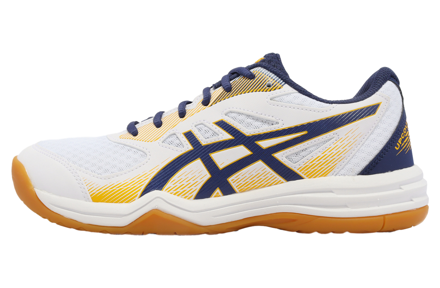 Asics Upcourt 5 White / Deep Ocean - Sep 2022 - 1071A086100 - KicksOnFire.com