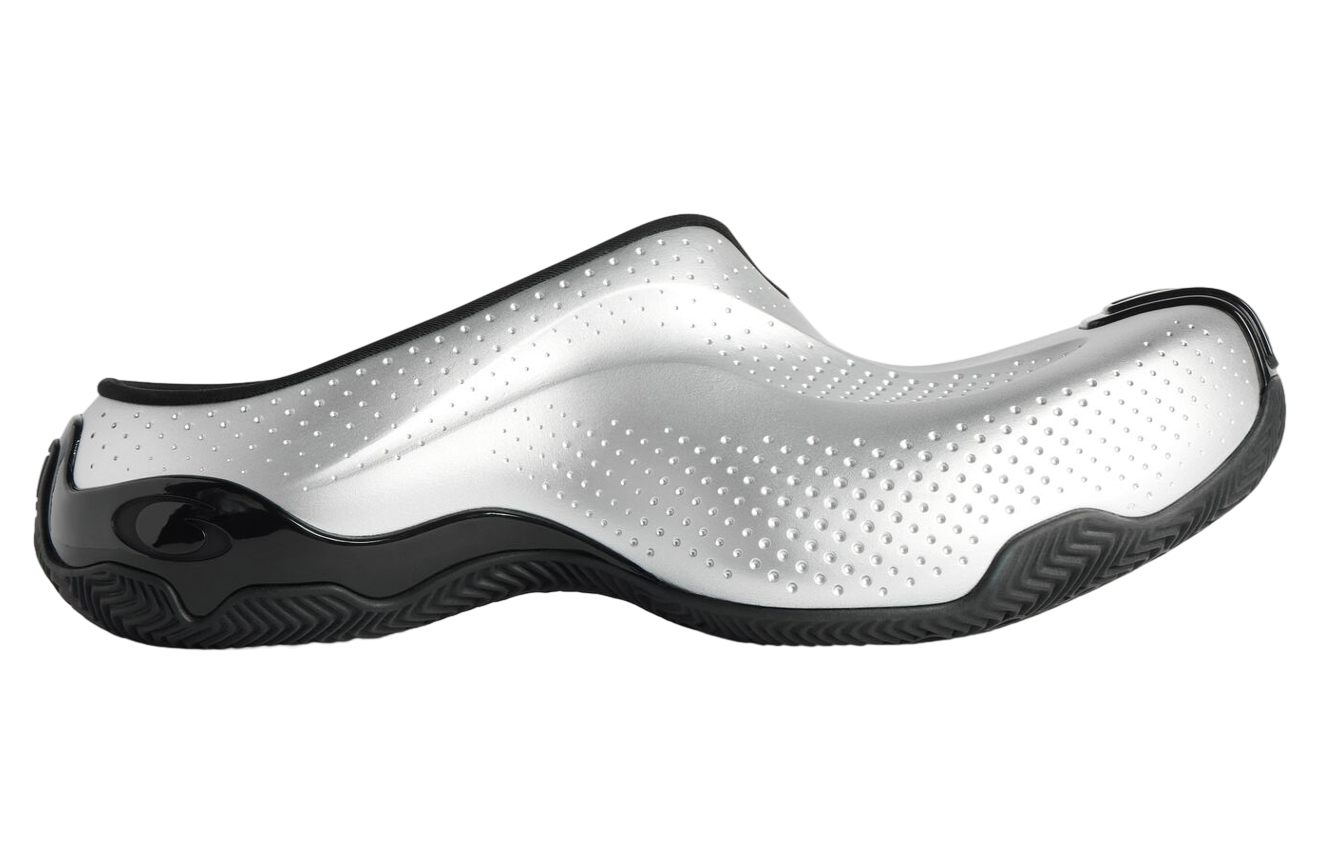 Balenciaga Basketball Mule Silver / Black - Mar 2026 - 841877WBSKM1010 ...