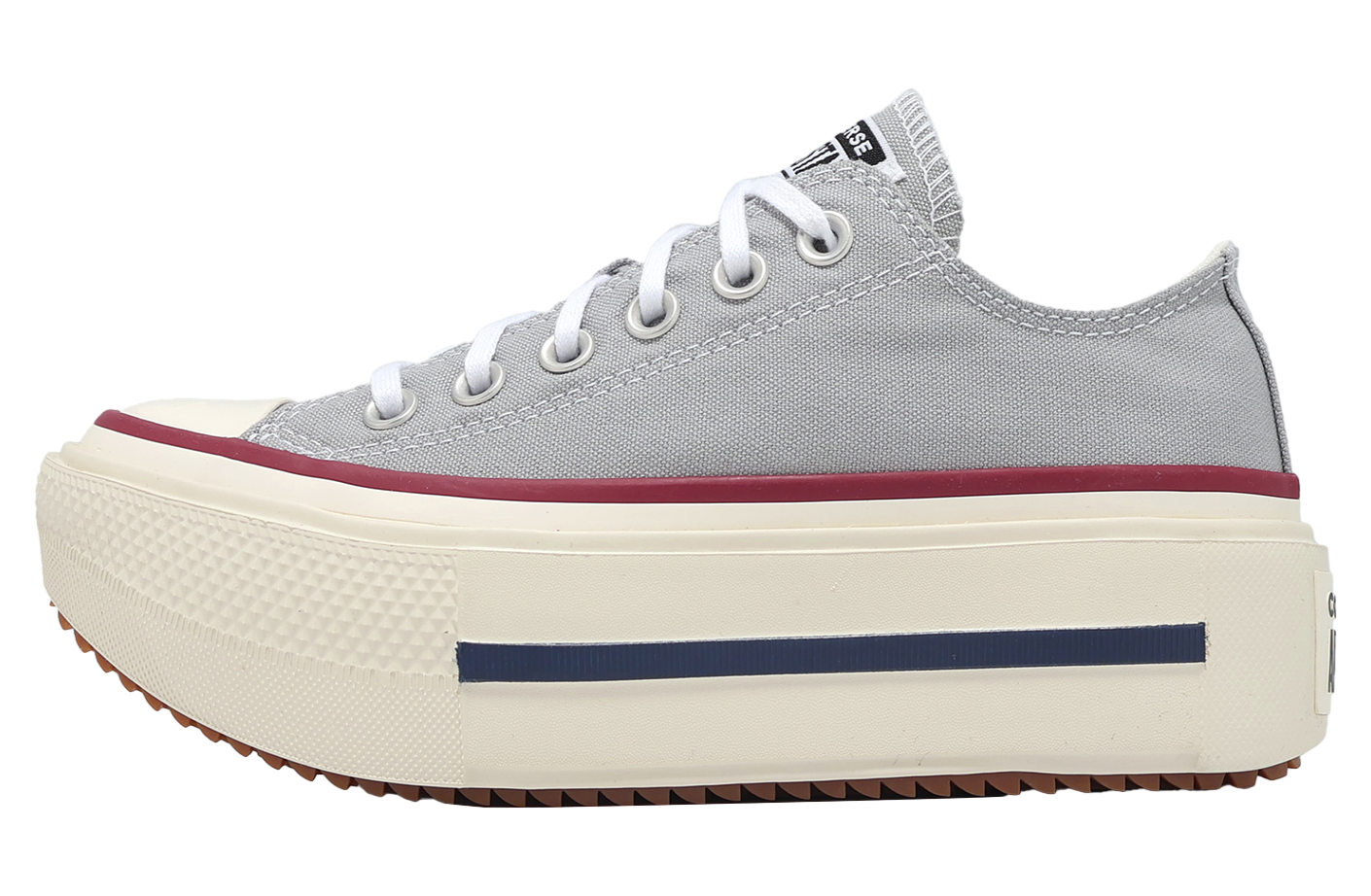 Converse Chuck Taylor All Star Lift Double Stack Grey / Red - Jan 2026 ...