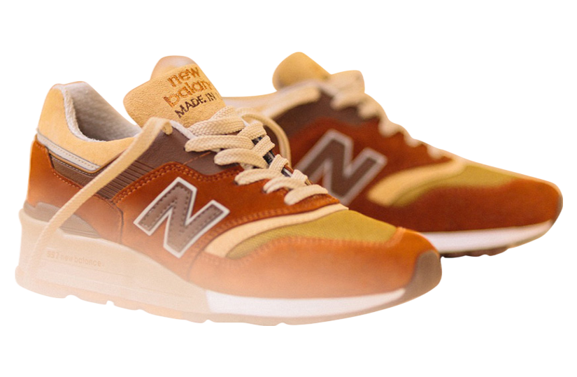 J.Crew x New Balance 997 - Butterscotch - Mar 2016 - E8585 - KicksOnFire.com