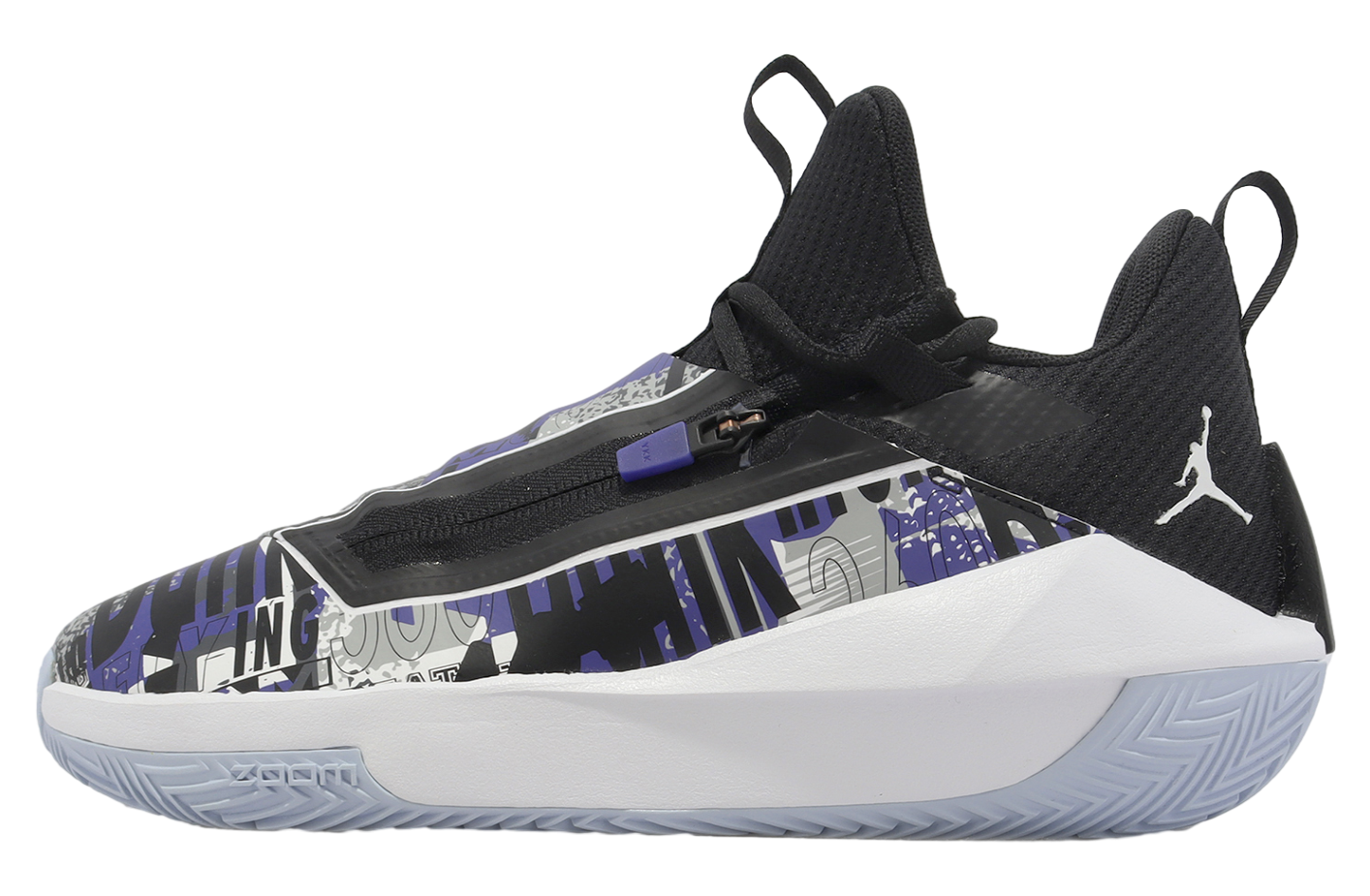 Jordan Jumpman Hustle PF Dark Concord / White - Sep 2023 - AQ0394500 ...