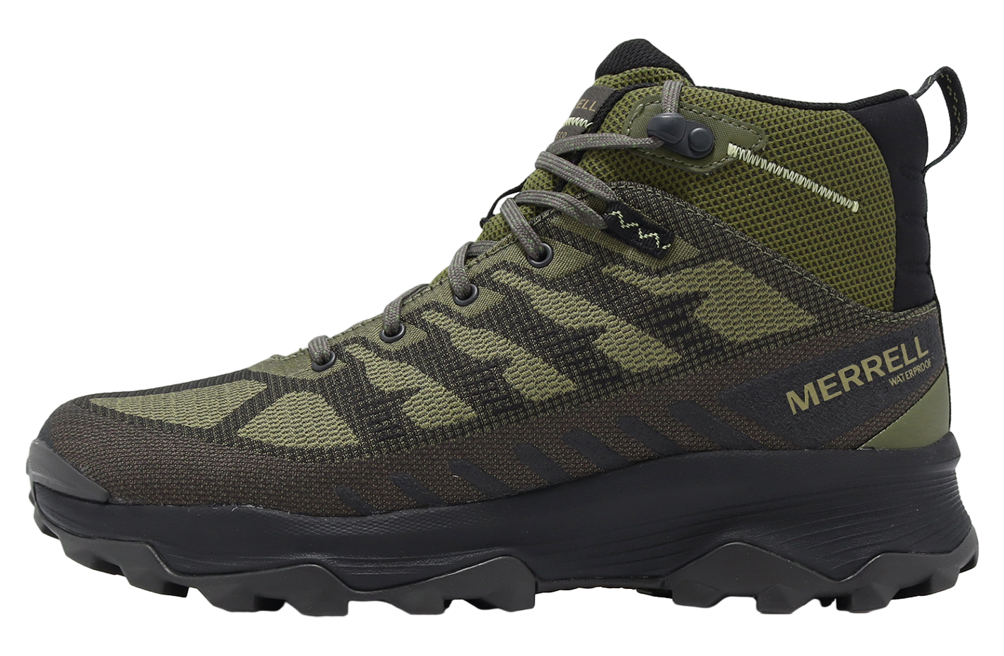 Merrell Speed Eco Mid Mosstone - Jan 2024 - ML037539 - KicksOnFire.com