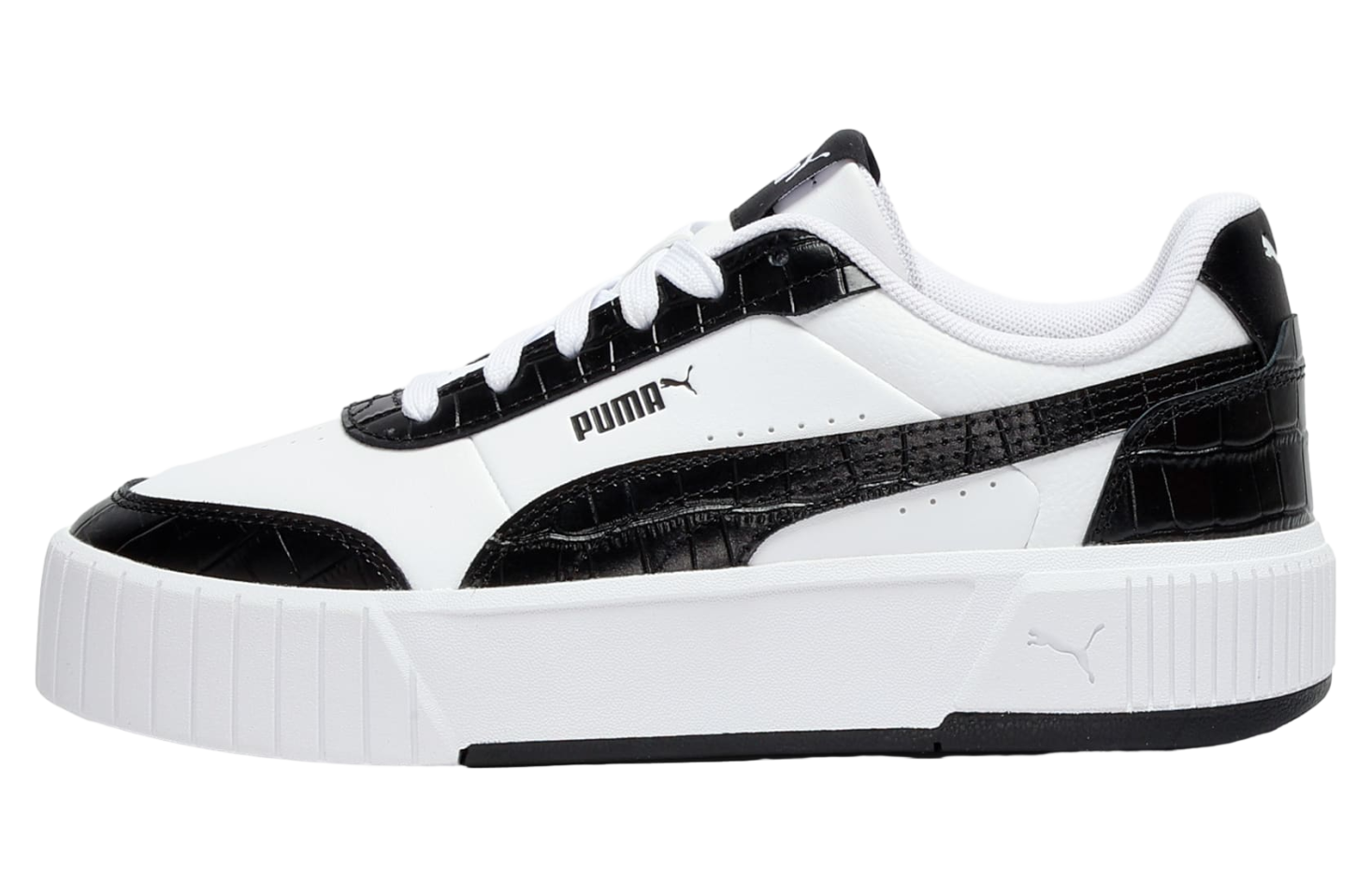 Puma Carina Mia Croc WMNS White / Black - Oct 2025 - 405698-01 ...